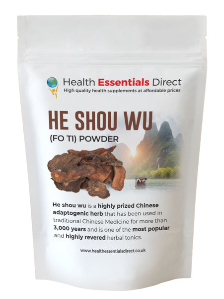 He Shou Wu Powder (Fo Ti) - Longevity Tonic for Vitality and Vigour ...