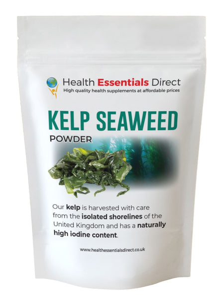 Kelp Seaweed Powder - From UK Shores - Iodine Rich – Health Essentials ...